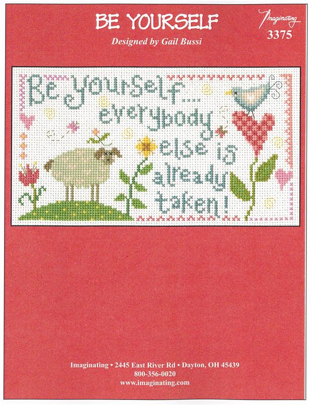 "Be Yourself" | Cross Stitch Pattern