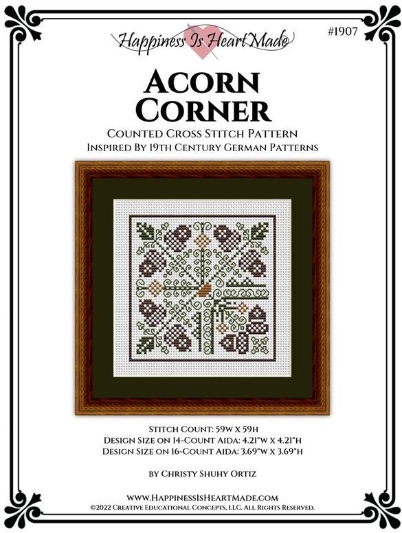 "Acorn Corner" | Cross Stitch Pattern