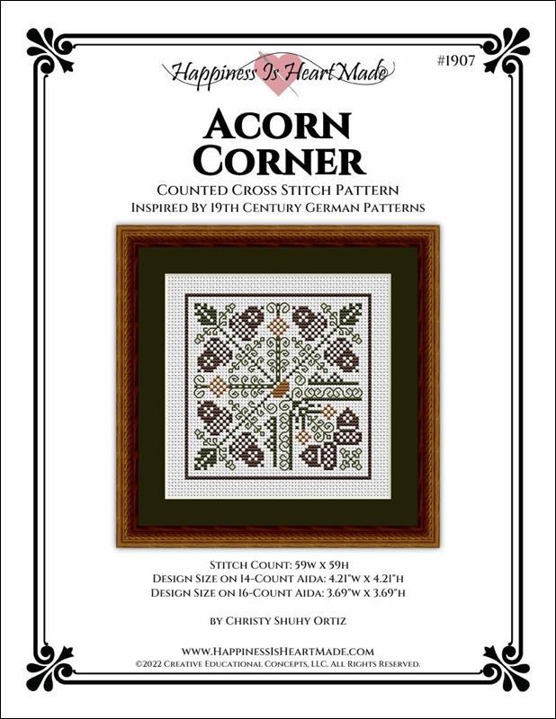 "Acorn Corner" | Cross Stitch Pattern