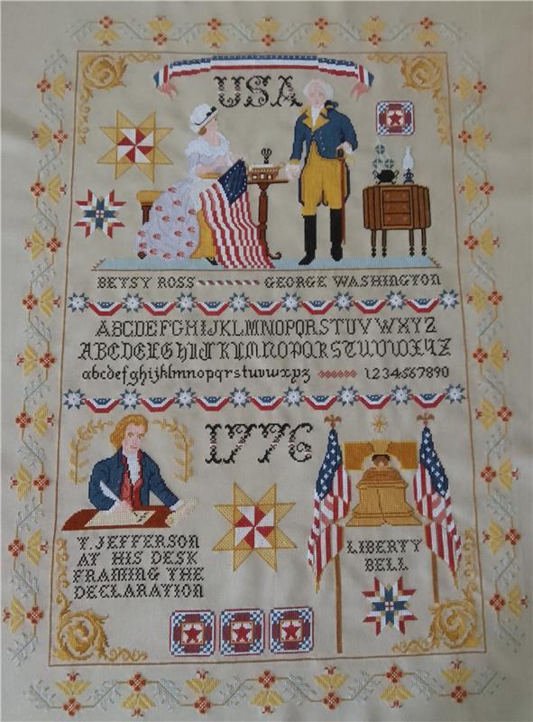 "Founding Of America" | Cross Stitch Pattern