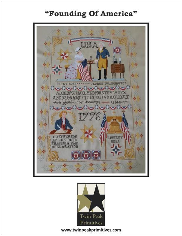 "Founding Of America" | Cross Stitch Pattern