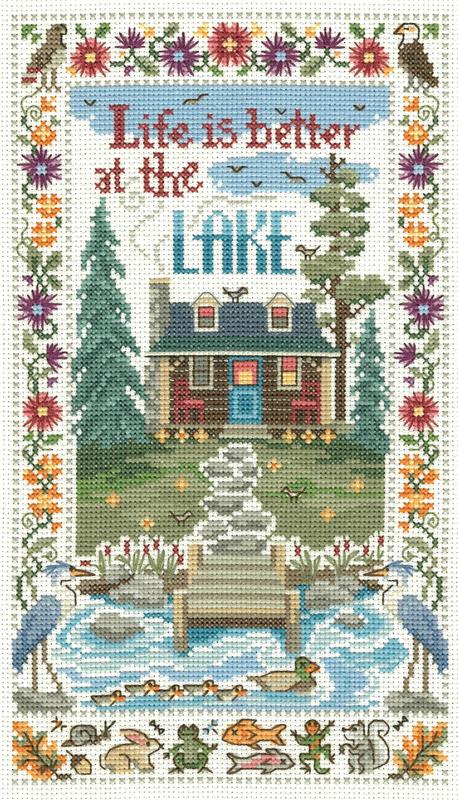 "At the Lake" | Cross Stitch Kit