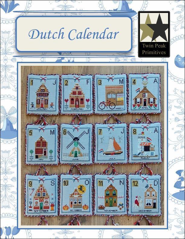 "Dutch Calendar" | Cross Stitch Pattern