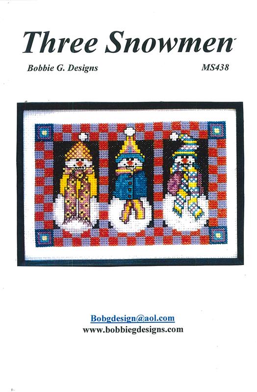 "Three Snowmen" | Cross Stitch Pattern