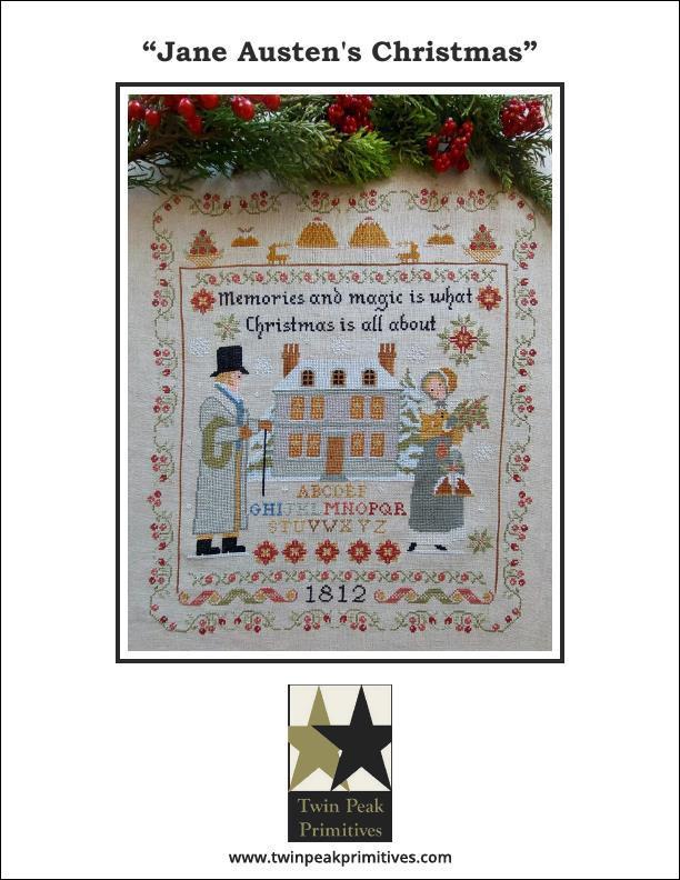 "Jane Austen's Christmas" | Cross Stitch Pattern