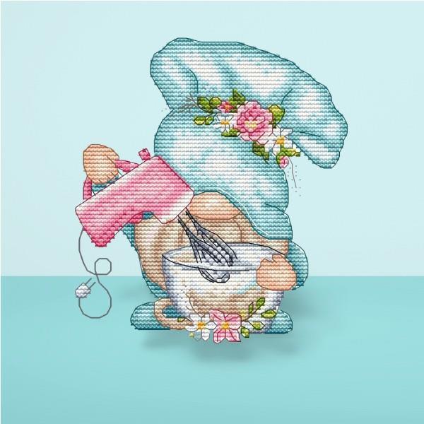 "Gnome Cook" | Cross Stitch Pattern
