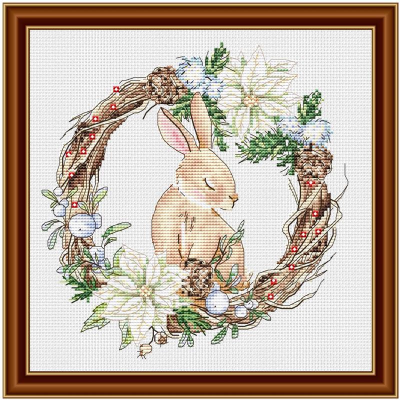 "Winter's rabbit" | Cross Stitch Pattern