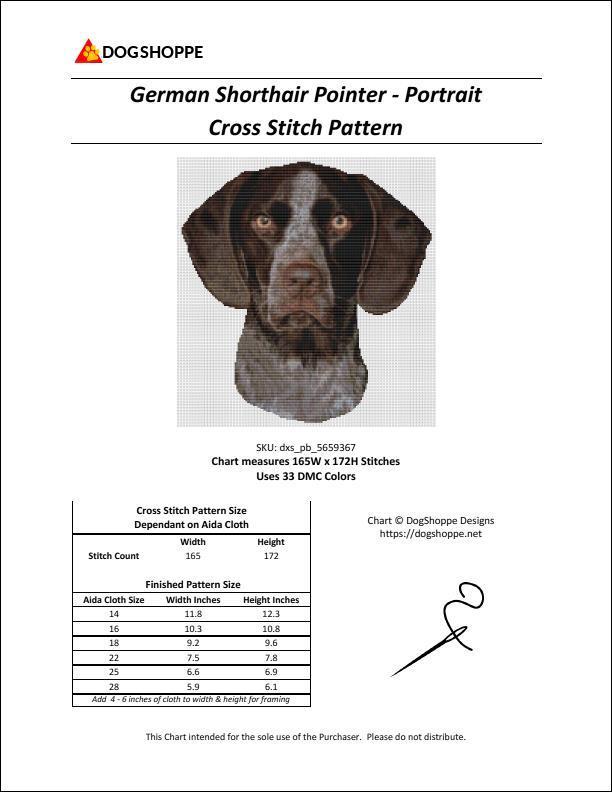 "German Shorthair Pointer - Portrait"