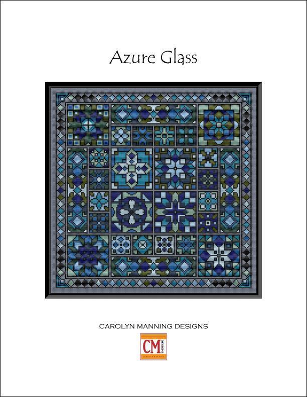 "Azure Glass" | Cross Stitch Pattern