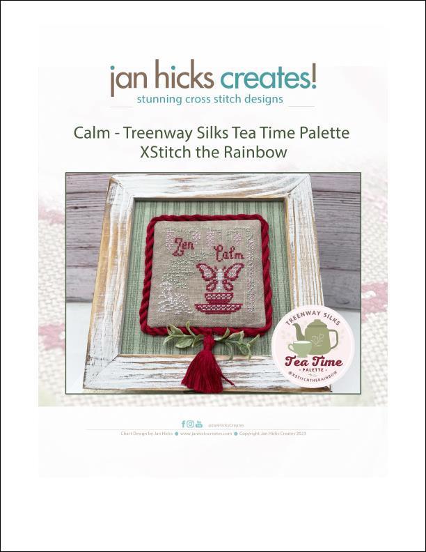 "Calm XStitch the Rainbow" | Cross Stitch Pattern