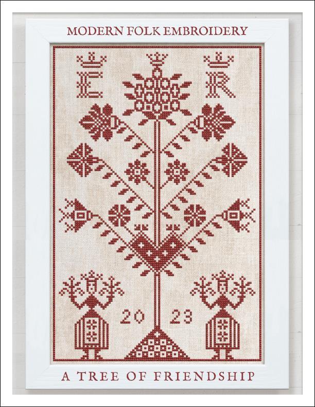"A Tree of Friendship" | Cross Stitch Pattern