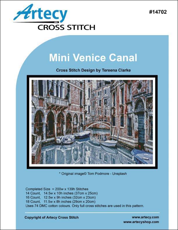 "Mini Venice Canal" | Cross Stitch Pattern