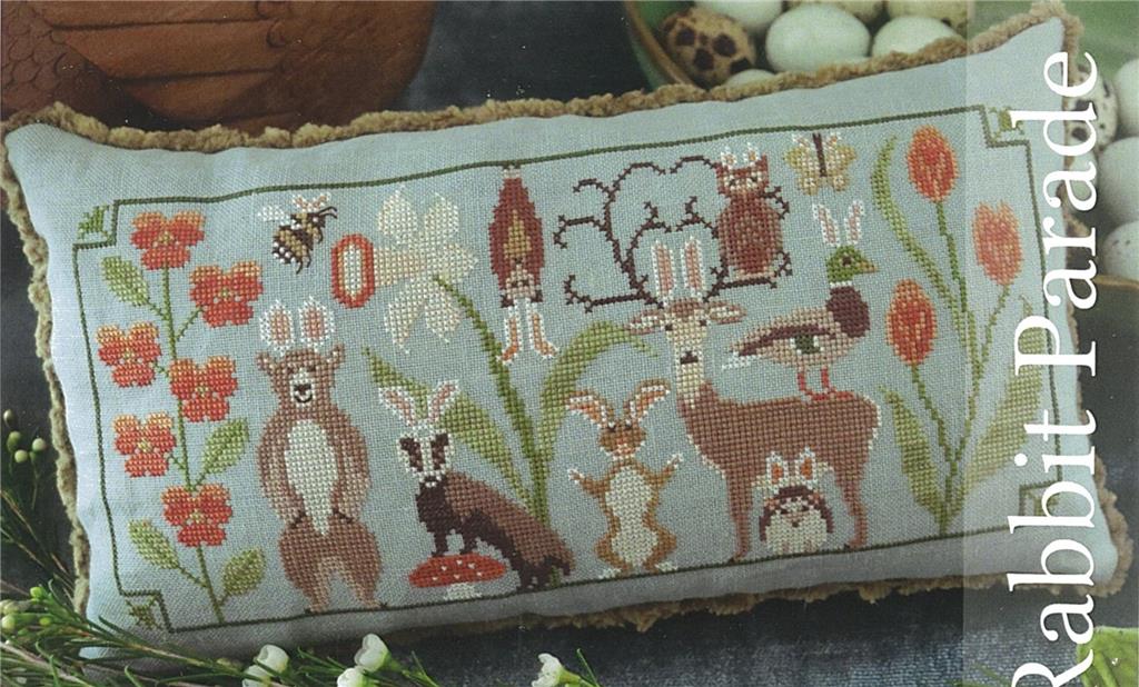 "Rabbit Parade" | Cross Stitch Pattern