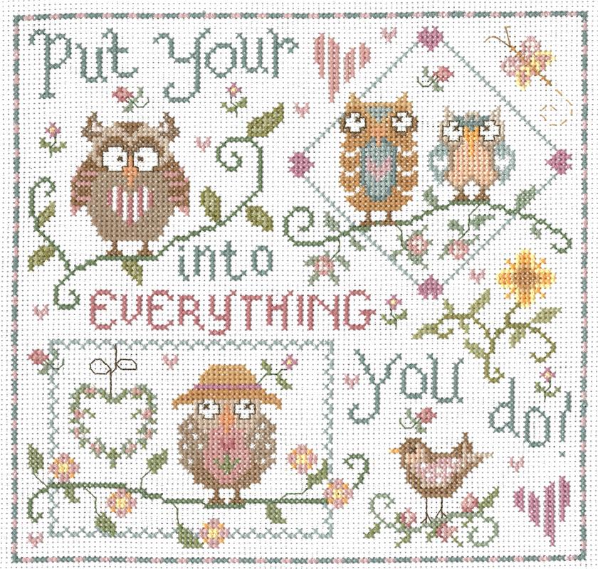 "Heart in Everything" | Cross Stitch Pattern