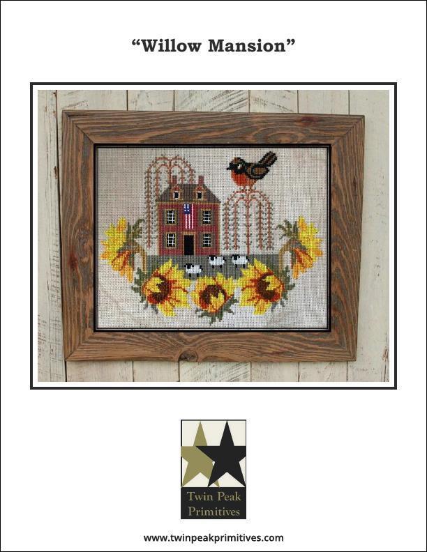 "Willow Mansion" | Cross Stitch Pattern