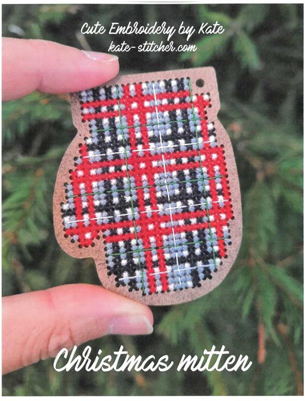 "Christmas Mitten" | Cross Stitch Pattern