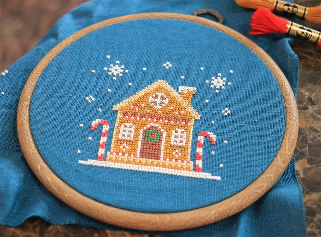 "Gingerbread house" | Cross Stitch Pattern
