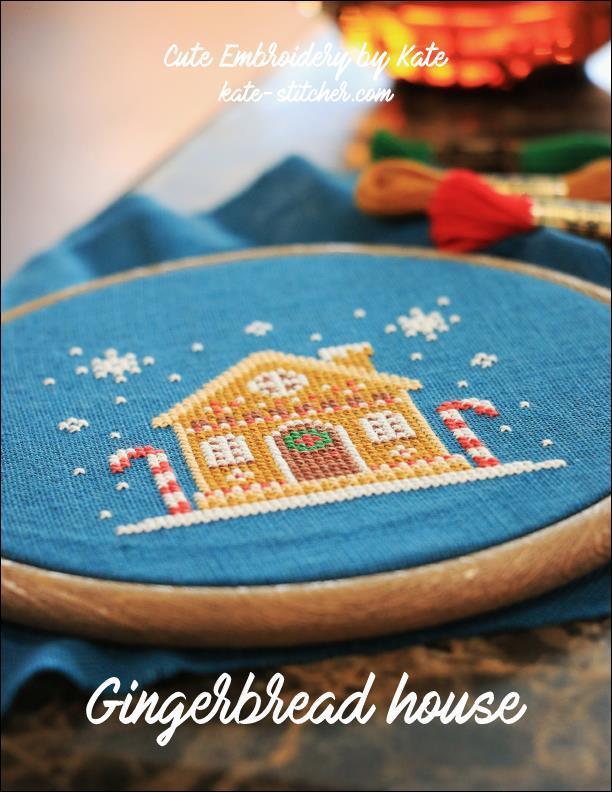"Gingerbread House" | Cross Stitch Pattern