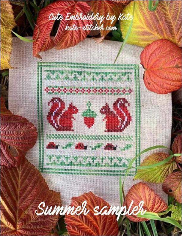 "Summer Sampler" | Cross Stitch Pattern