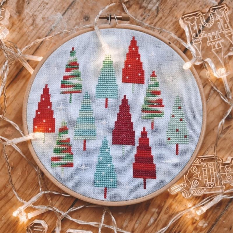 "Winter Trees" | Cross Stitch Pattern