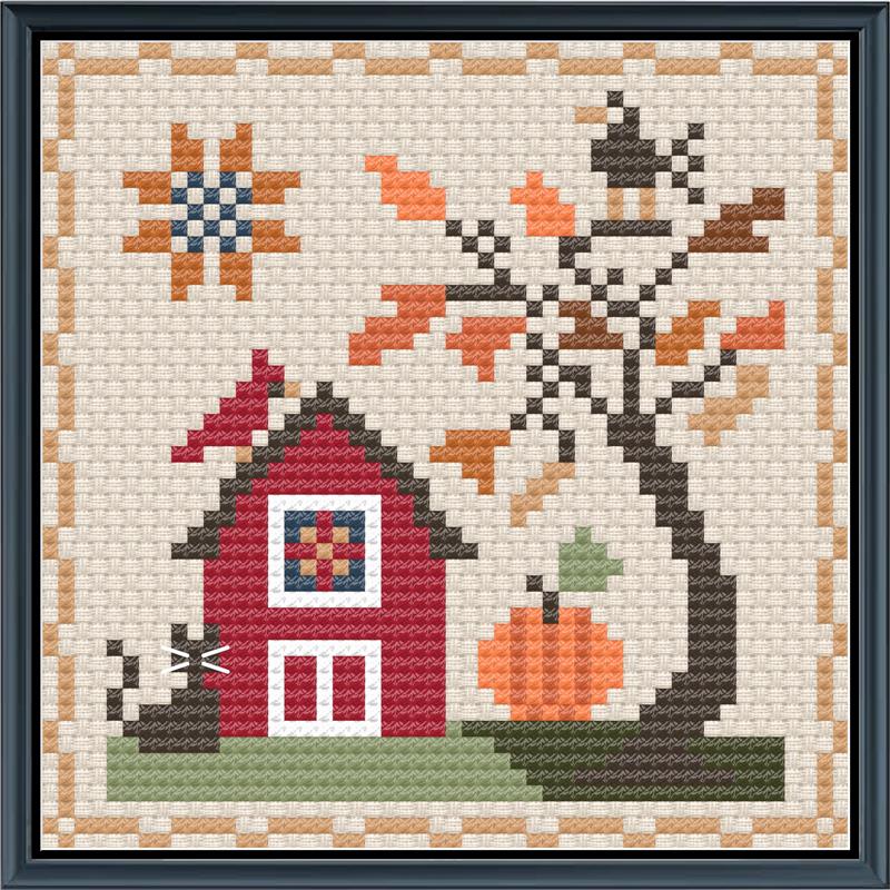 "Fall Fun" | Cross Stitch Pattern