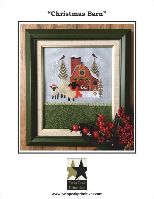 "Christmas Barn" | Cross Stitch Pattern