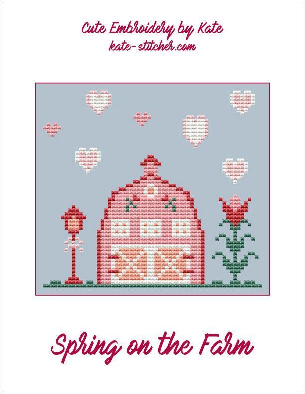 "Spring on the Farm" | Cross Stitch Pattern