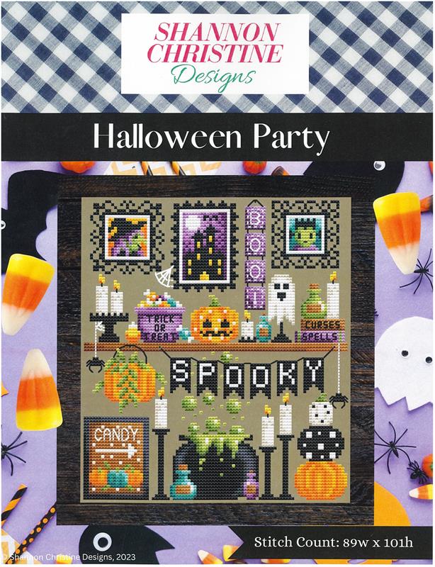 "Halloween Party" | Cross Stitch Pattern