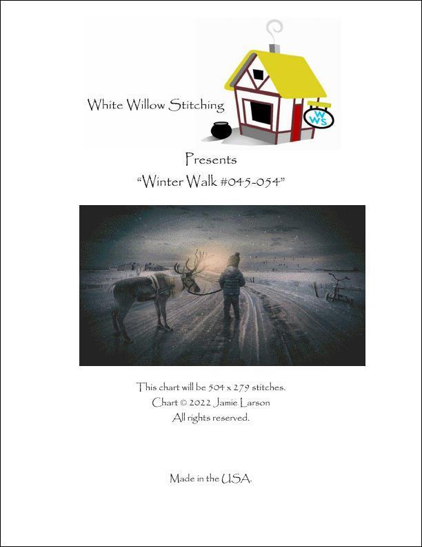 "Winter Walk" | Cross Stitch Pattern