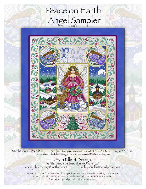 "Peace on Earth Angel Sampler"