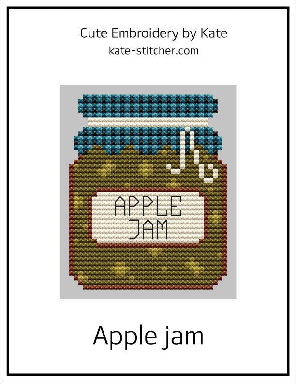 "Apple Jam" | Cross Stitch Pattern