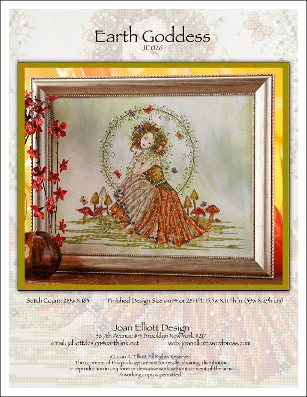 "Earth Goddess" | Cross Stitch Pattern