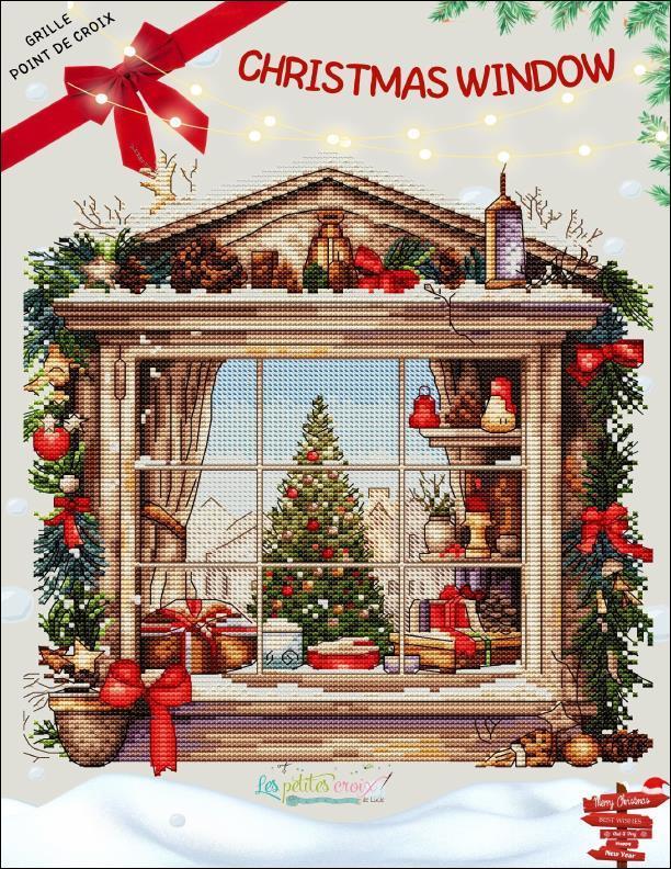 "Christmas Window" | Cross Stitch Pattern