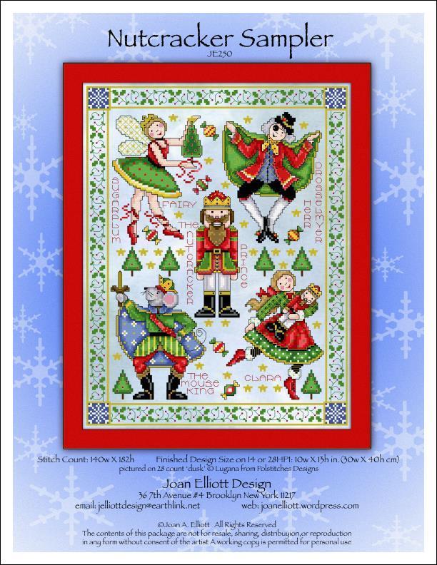 "Nutcracker Sampler" | Cross Stitch Pattern