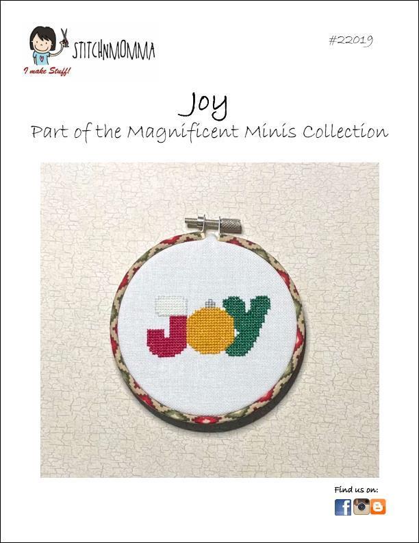 "Magnificent Minis - Joy" | Cross Stitch Pattern