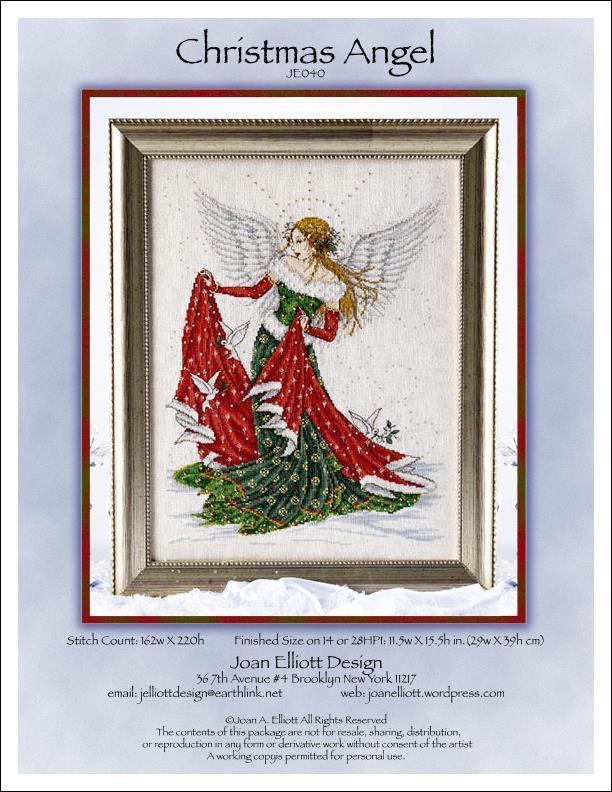 "Christmas Angel" | Cross Stitch Pattern