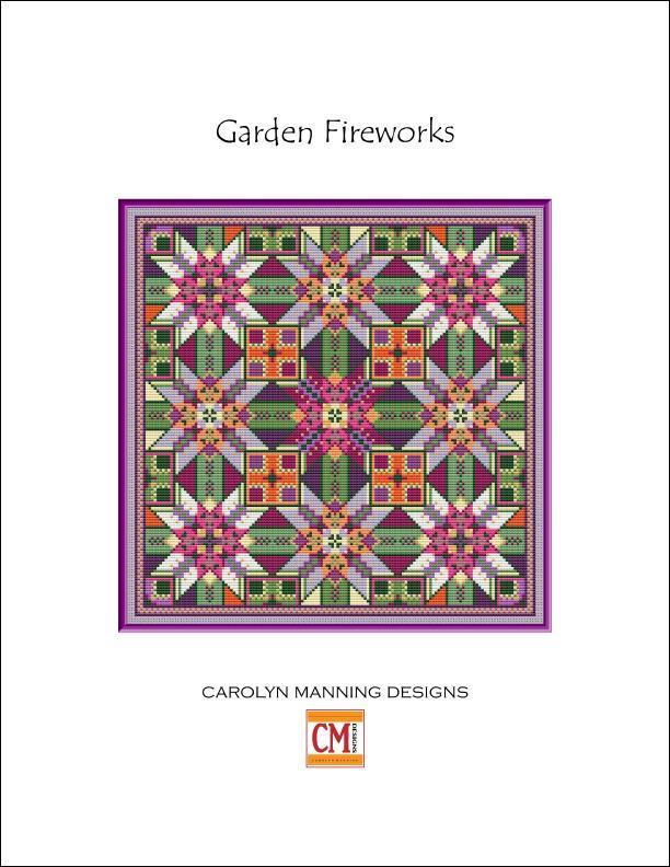 "Garden Fireworks" | Cross Stitch Pattern