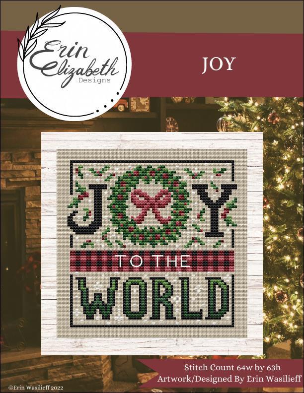"Joy" | Cross Stitch Pattern