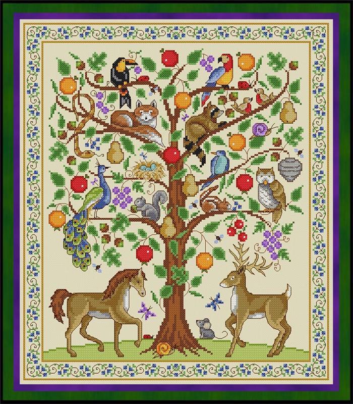 "The Tree of Life" | Cross Stitch Pattern