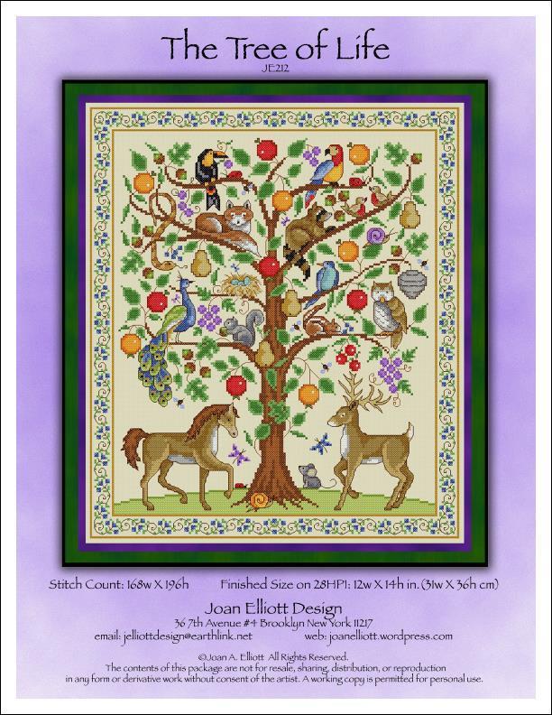 "The Tree of Life" | Cross Stitch Pattern