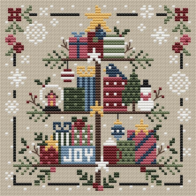 "Tree Of Joy" | Cross Stitch Pattern