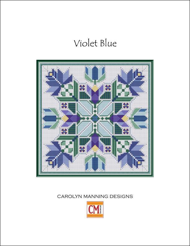 "Violet Blue" | Cross Stitch Pattern