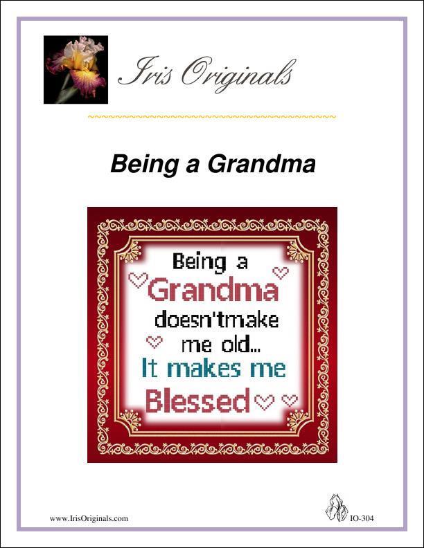 "Being a Grandma" | Cross Stitch Pattern