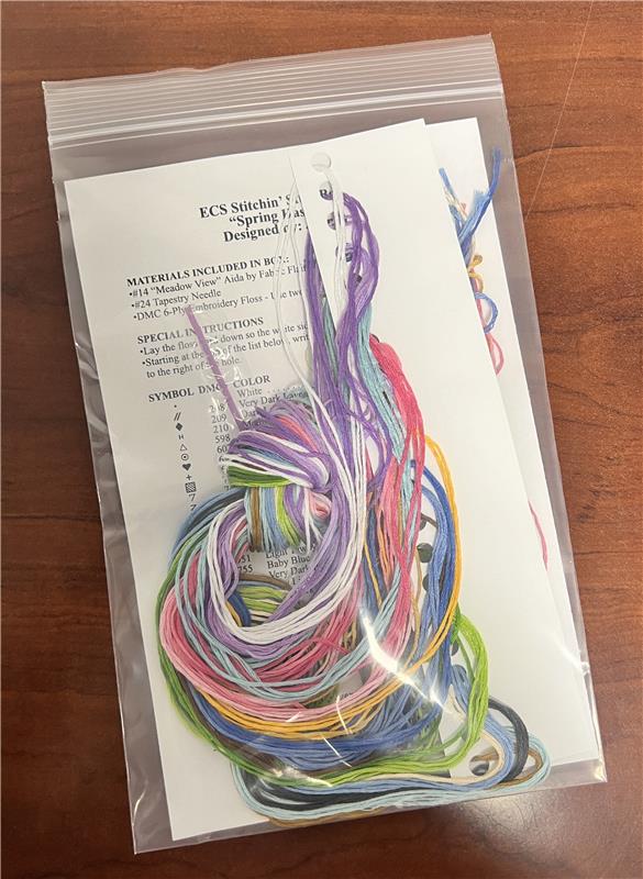 "Stitching For Spring" | Cross Stitch Item