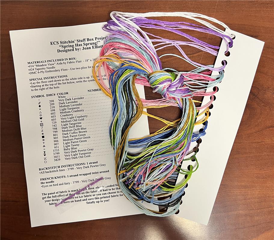 "Stitching For Spring" | Cross Stitch Item