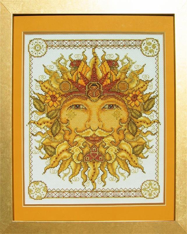 "Father Sun" | Cross Stitch Pattern