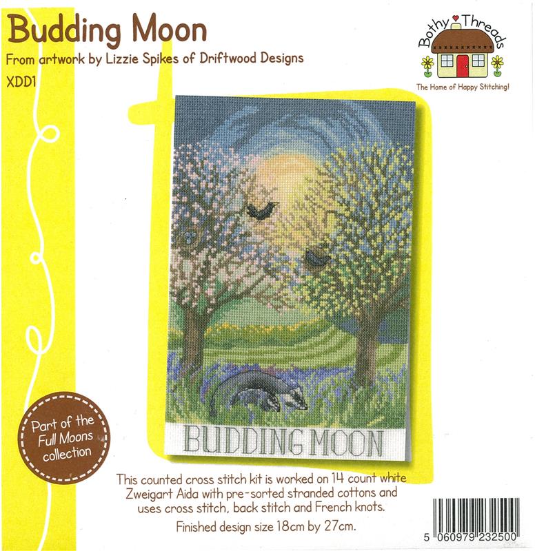 "Budding Moon" | Cross Stitch Kit