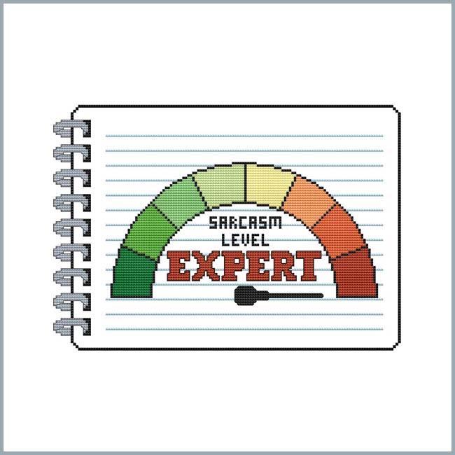 "Sassy Threads Series II - Sarcasm Level Expert"