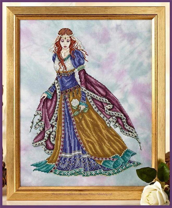 "Medieval Maiden" | Cross Stitch Pattern