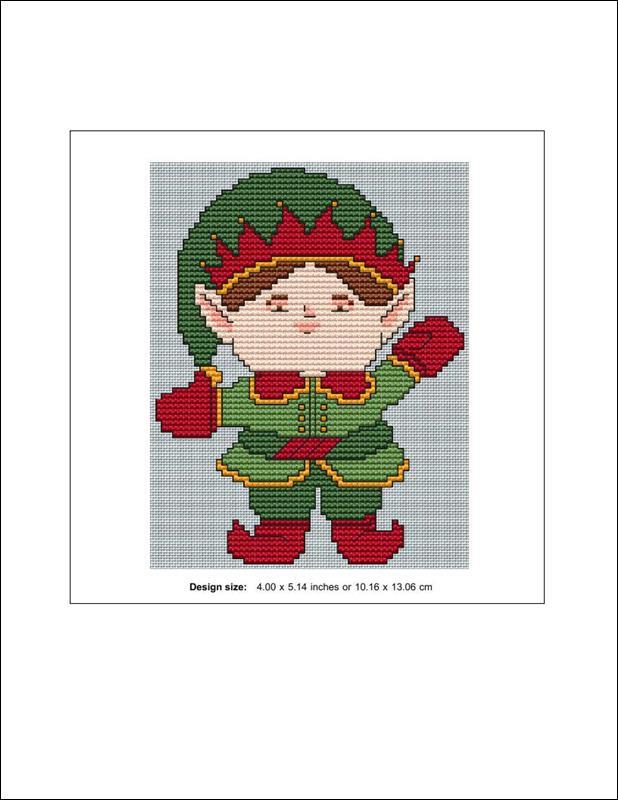 "Little Elf" | Cross Stitch Pattern